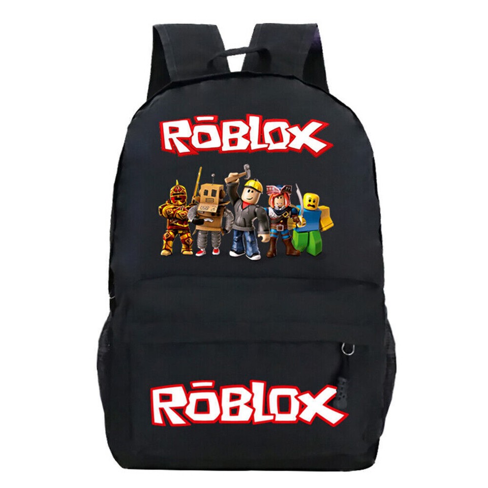 Roblox Game Backpack School Bag Bookbag Travel Shoulder Bags Rucksack ...