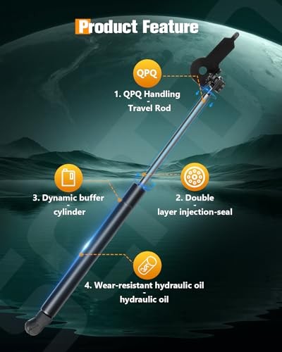 4174L 13.2Inch Lift Supports Fit for Solara 1999-2003 Front Left and ...