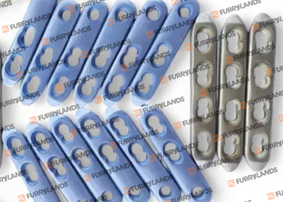 Locking Narrow 4.5/5.0mm Plates 3 & 4 Holes with Screws 79 Pcs Titanium ...