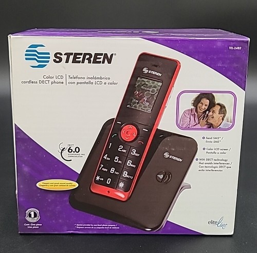 Steren DECT 6.0 Cordless Phone with Caller ID and Large Color LCD | eBay