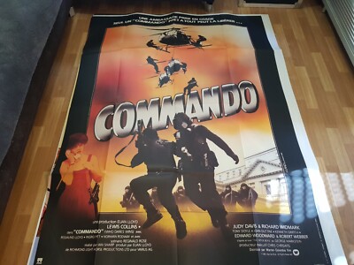 Affiche cinema 120x160 COMMANDO | eBay
