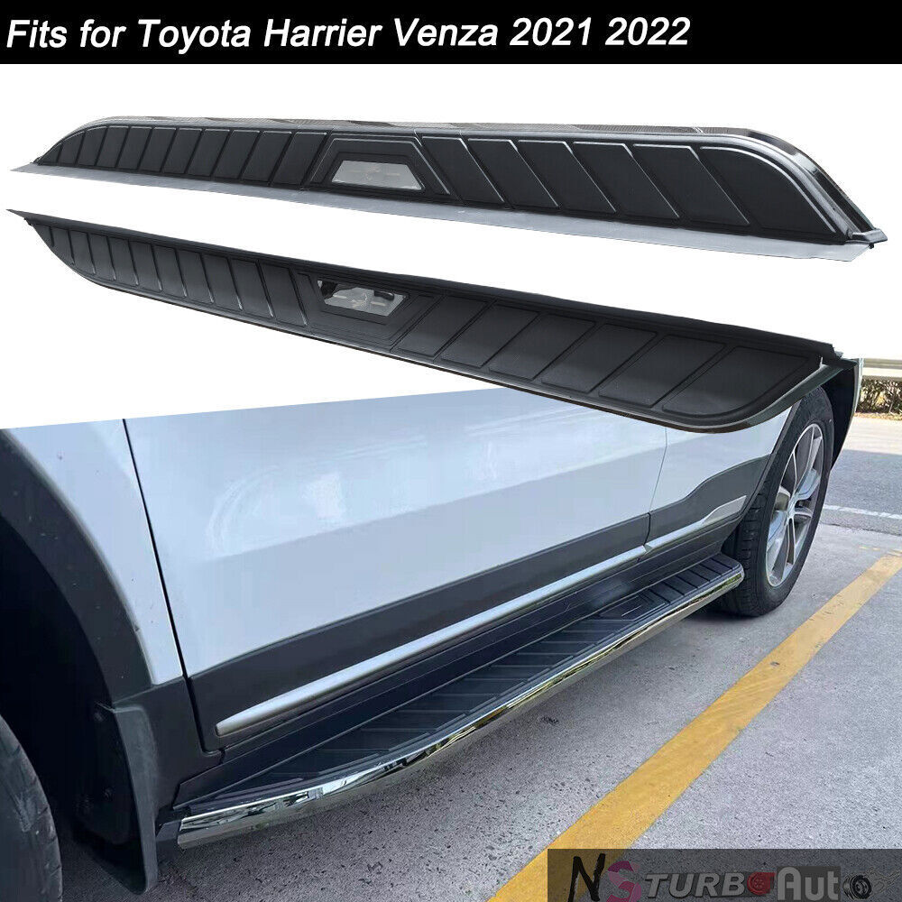 Fits for Toyota Harrier Venza 2021-2023 Running Board Side Step Nerf ...