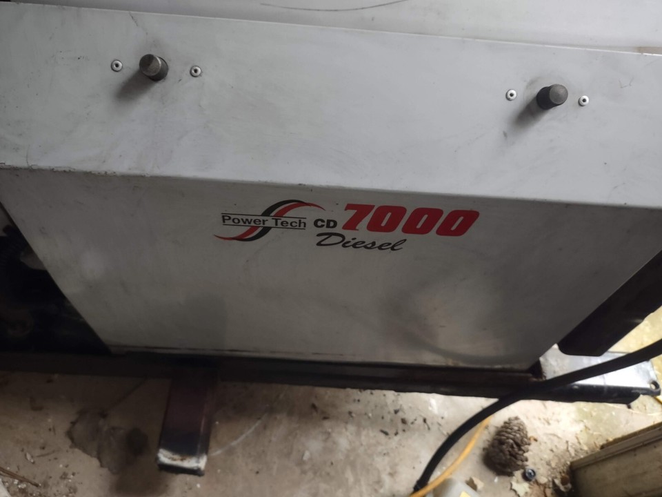 7KW Diesel generator power tech 7000 | eBay