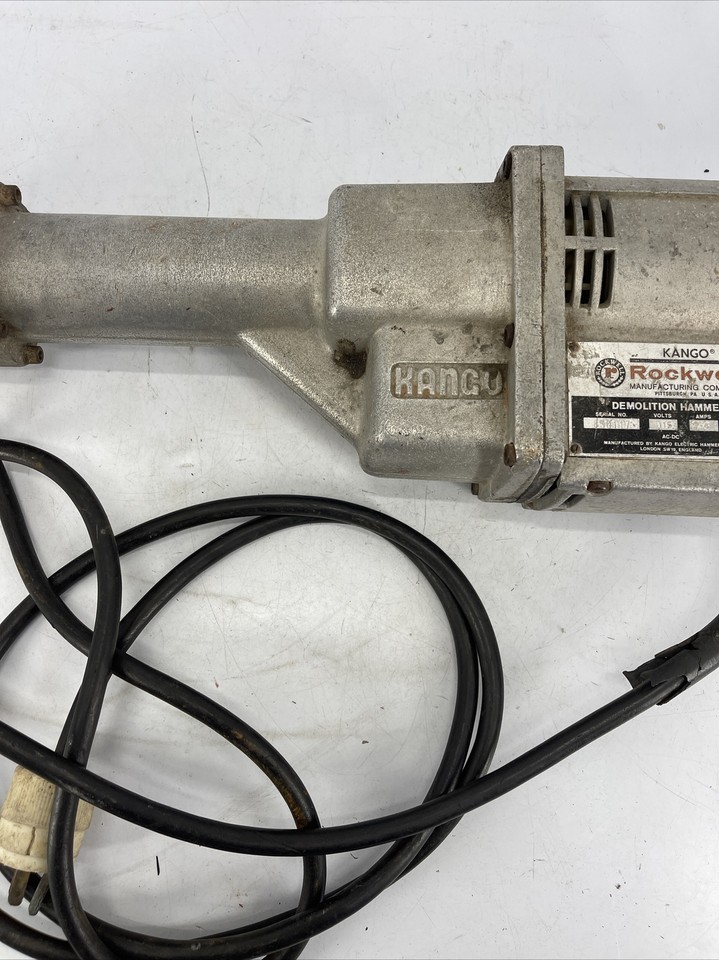 Rockwell Kango Demolition Hammer Model Number 608 | eBay