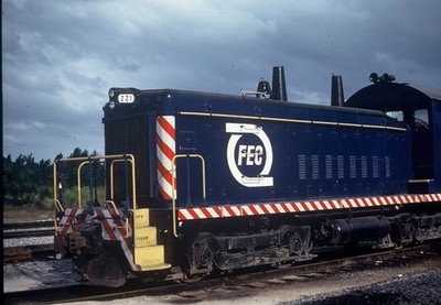 2 FEC Railroad Locomotives 4" x 6" COLOR PHOTOS | eBay