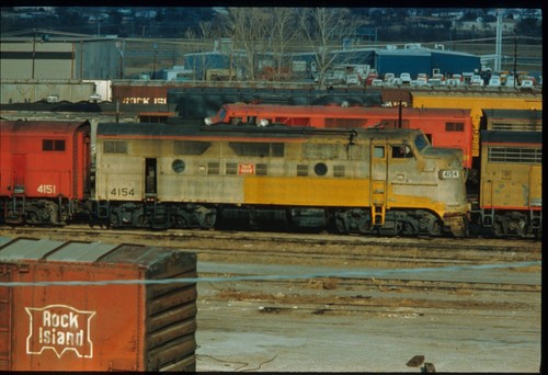 BH.B20.RI-226 Reproduction Slide Rock Island EMD F9AM Diesel Locomotive ...