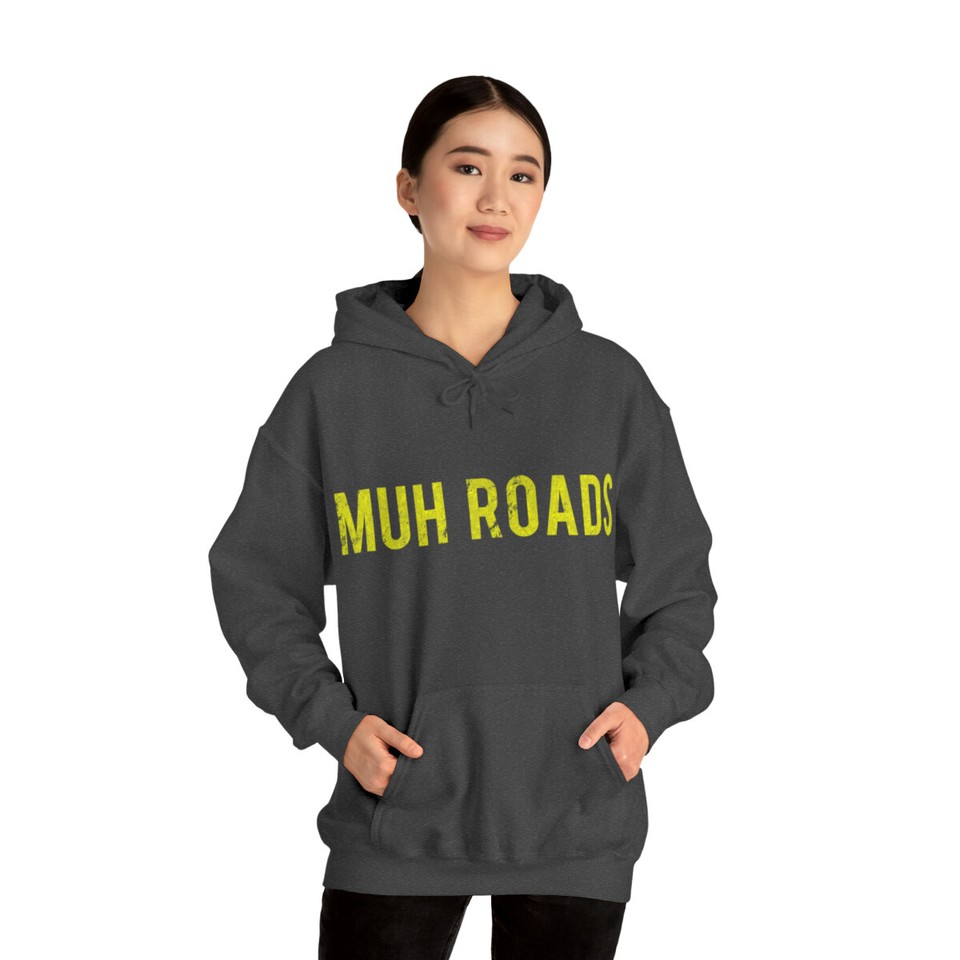 Muh Roads Libertarian AnCap Unisex Heavy Blend™ Hooded Sweatshirt ...