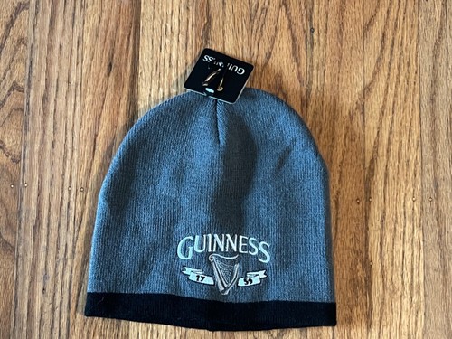 Guinness Beanie ~ Grey/Black ~ New with tags | eBay