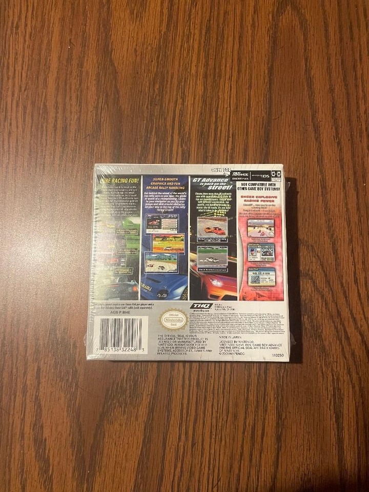 Racing 4 Pack GT Advance, 2, 3, Moto GP (Nintendo Game Boy Advance ...