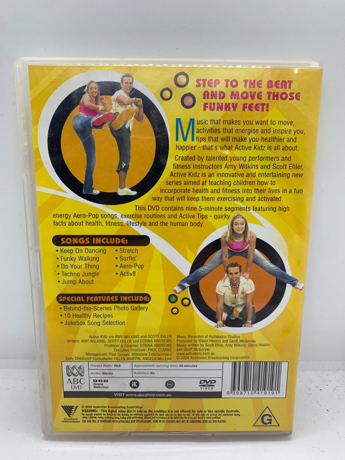 Active Kidz - Get Activated : Vol 1 (DVD, 2000) Very Good Condition ...