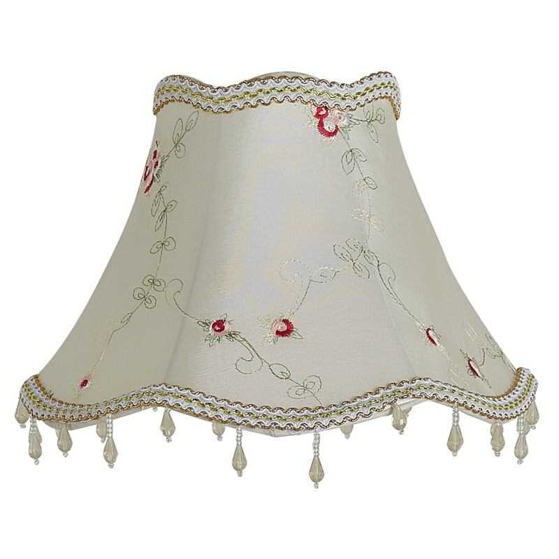 Retro European Lamp Shades Fringe Crystal Light Shades Romantic Table ...