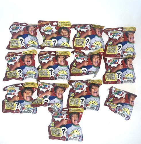 WONDERFUL NEW SET OF 13 RYAN'S WORLD SERIES 6 MYSTERY FIGURE ...