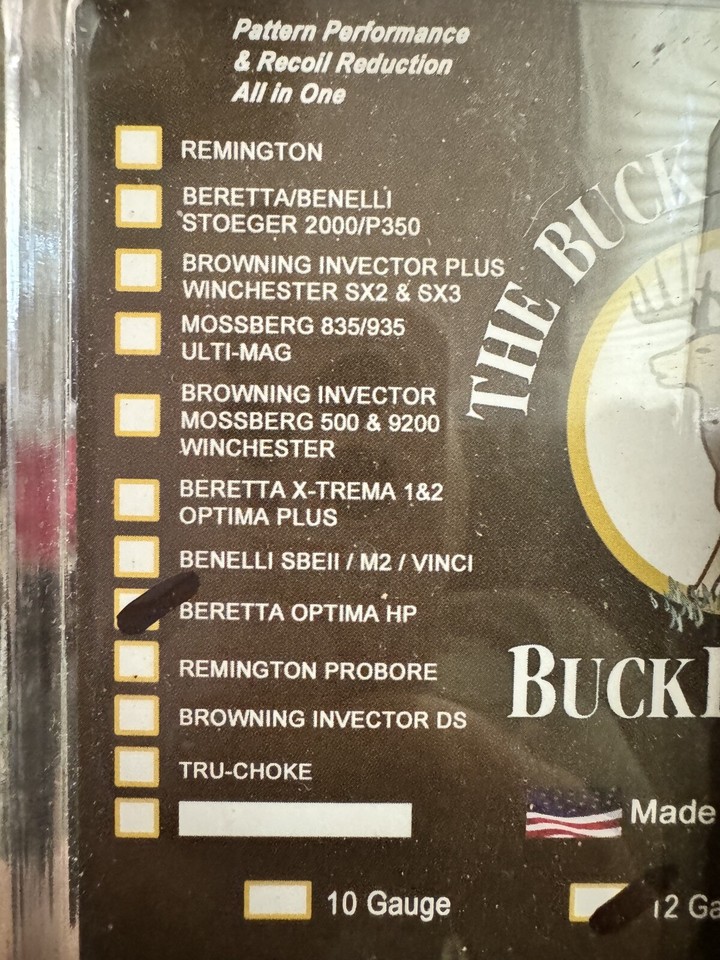 Buck Kicks Choke Tube | eBay