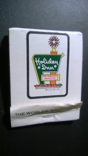 Vintage "HOLIDAY INN." "HOLIDEX-System" Unused Matchbook. Made in USA ...
