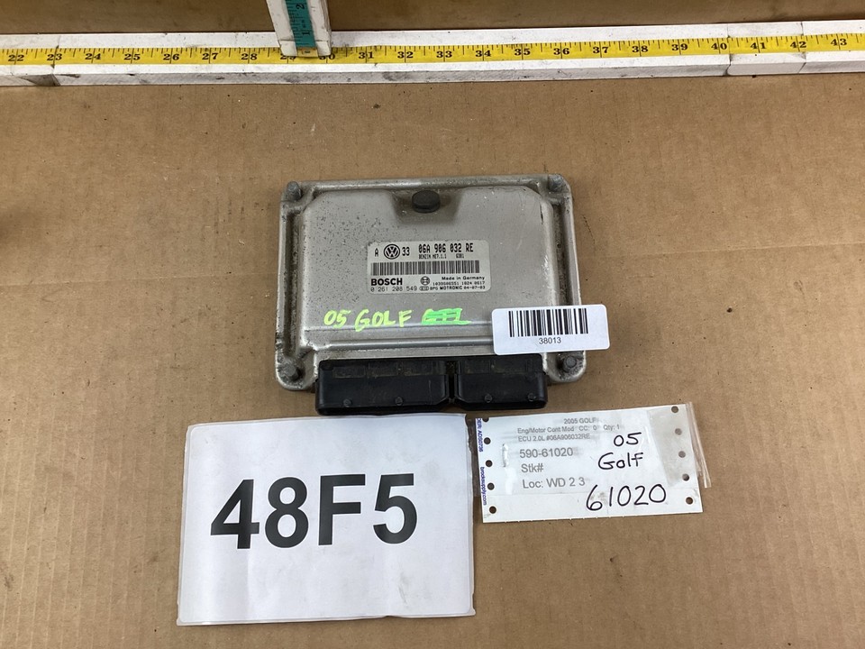 2004 - 2006 Volkswagen Golf Engine Computer Control Module ECM ...
