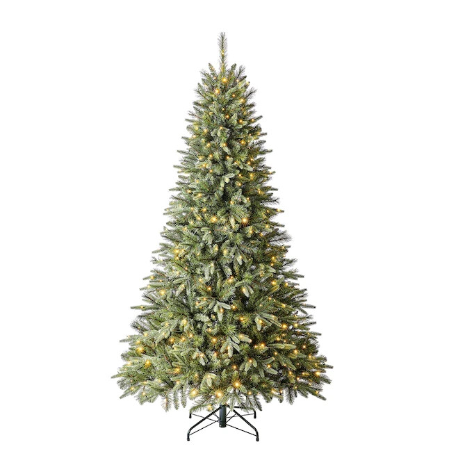 Holiday Living 7.5-ft Brighton Spruce Pre-lit Artificial Christmas Tree 192072540437| eBay