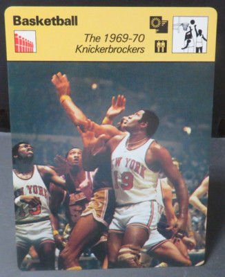 SC174 1977-79 SPORTSCASTERS BASKETBALL 1969-70 KICKERBROCKERS VS LAKERS ...