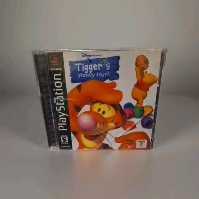 Tigger's Honey Hunt (PS1 PlayStation 1, 2000) Complete w/ Manual Black ...