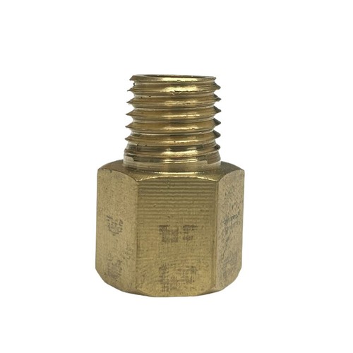 M12X1.5 Female To M12X1.5 Male Coupling Adapter Brass Oil Pressure ...