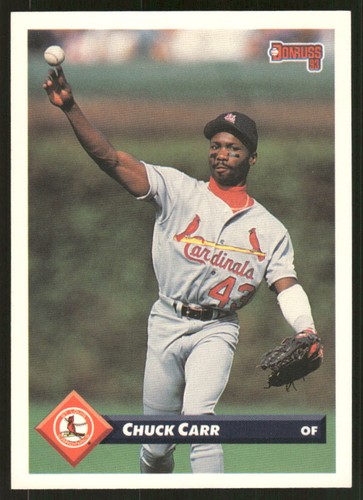 1993 Donruss #124 Chuck Carr | eBay