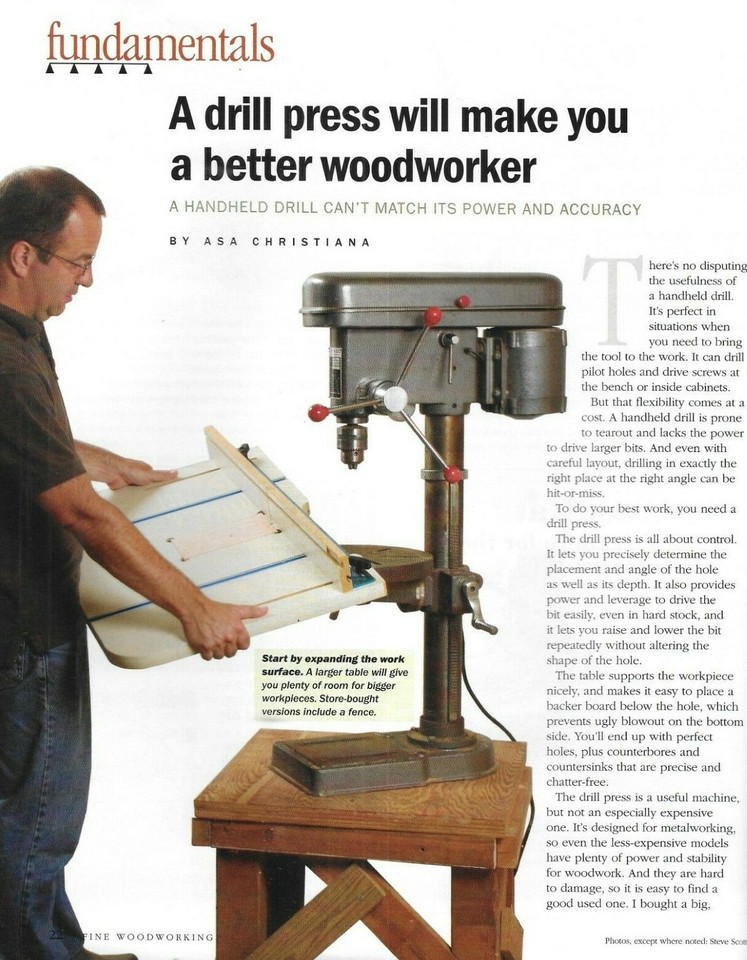 Fine Woodworking Magazine Tools and Shops Annual Issue Classic Chest ...