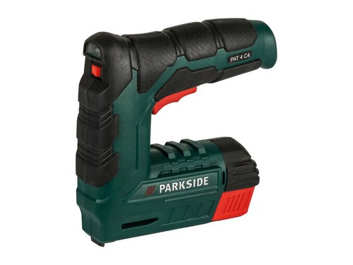 Parkside Lightweight tool 4v Cordless Nailer and Stapler PAT4C4 German ...