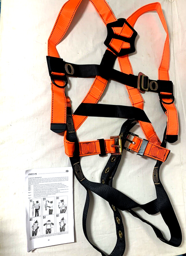 FRONTLINE FALL PROTECTION Combat Construction Full Body Harness New | eBay