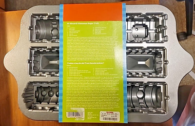 Nordic Ware 3D Railway Train Cake Pan Mold Cast 5 Cups 1.2 Liter new | eBay