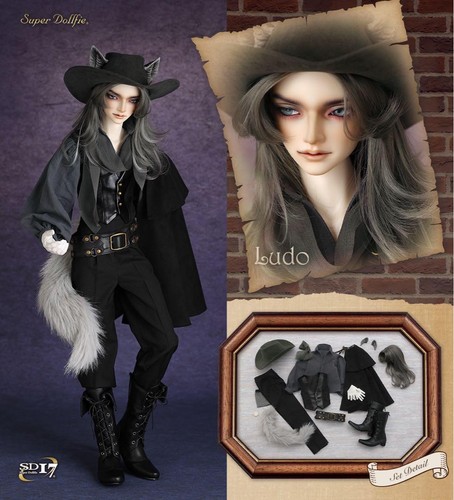 SD17 Boy Ludo ~the Grey Tail~ Gray Wolf Ludo Costume #PFDIQE | eBay