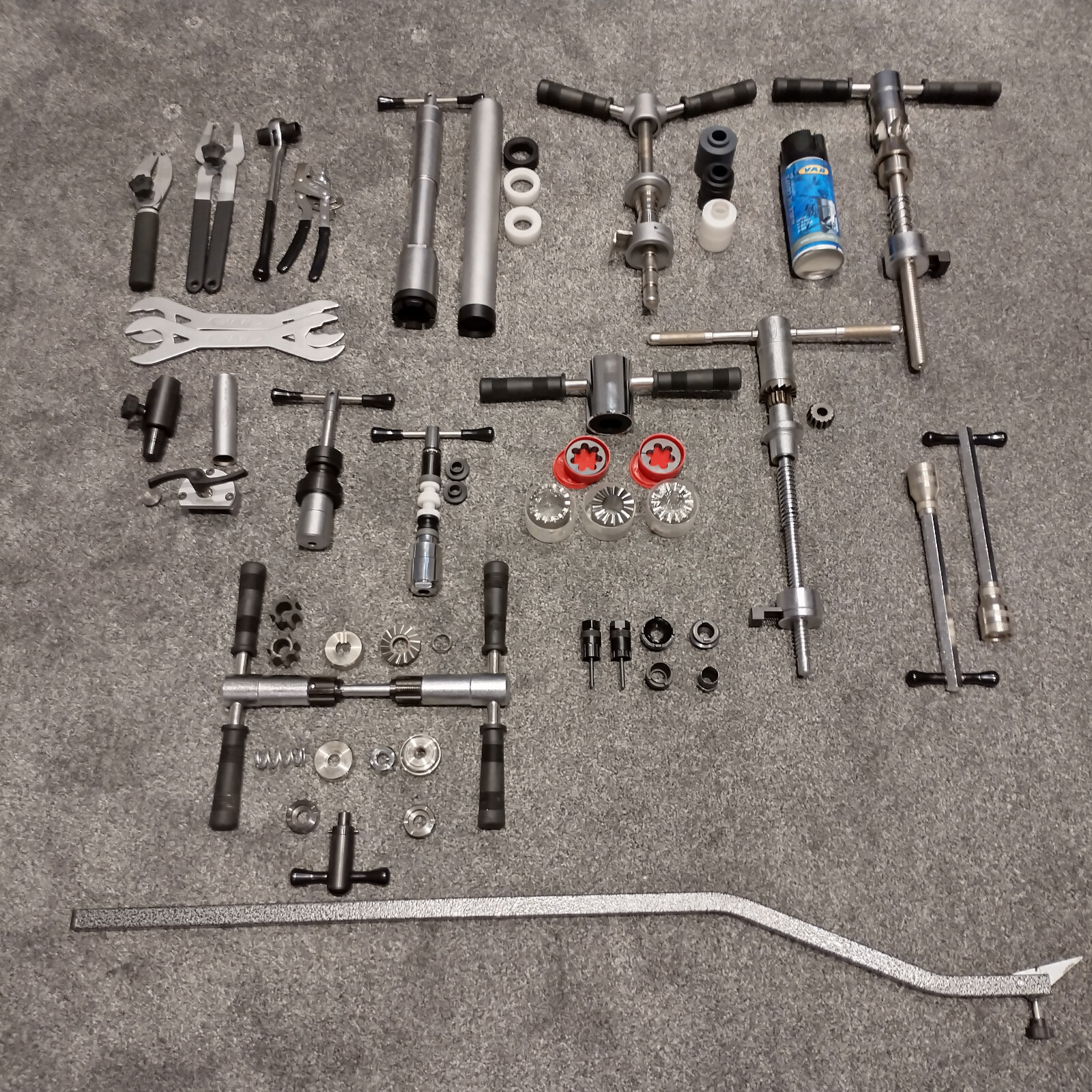 VAR tool set for steel frames - cutters, reamers, presses etc | eBay UK