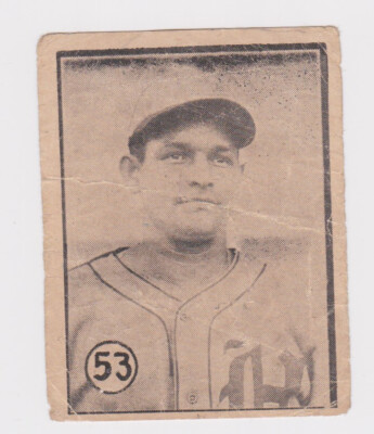 1945-46 Caramelo Deportivo #53 Julian Yuyo Acosta Cuban card | eBay