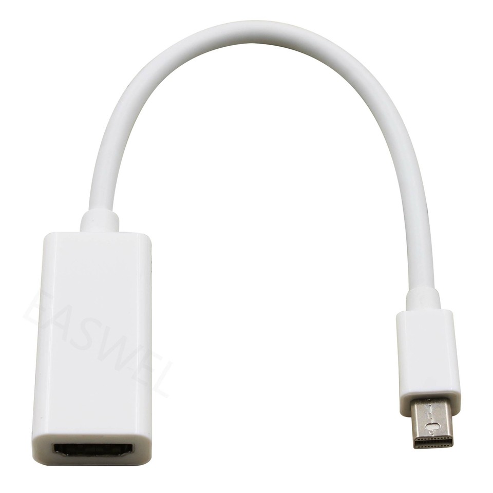 Mini DisplayPort DP to HDMI Adapter Video Cable For Dell XPS 12 MLK 13 ...