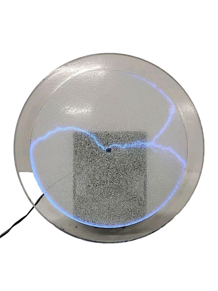 Luminglas 12″ Glass Blue Plasma Light Interactive Touch, Voice, Music ...