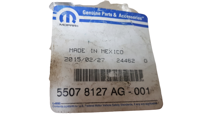 New Genuine 55078127AG Washer Hose Front New for Jeep Wrangler JK 2018 ...