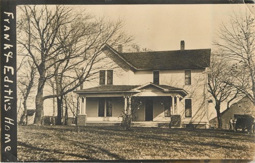 A View Of "Frank & Edith's Home", Paton, Iowa IA RPPC 1915 | eBay