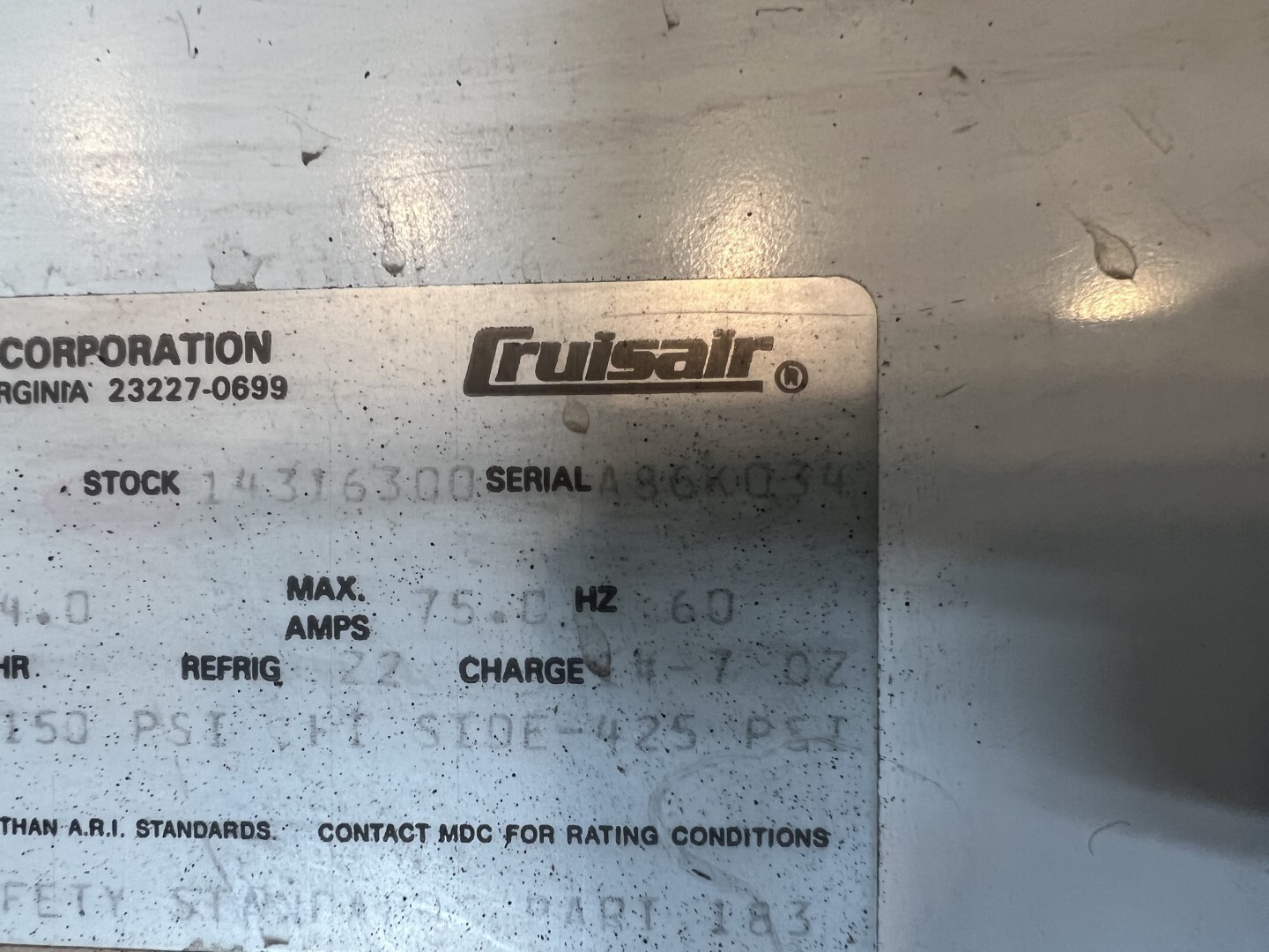 84 Sea Ray 340 Sedan Bridge Boat Cruis Air Cruisair Marine AC air ...