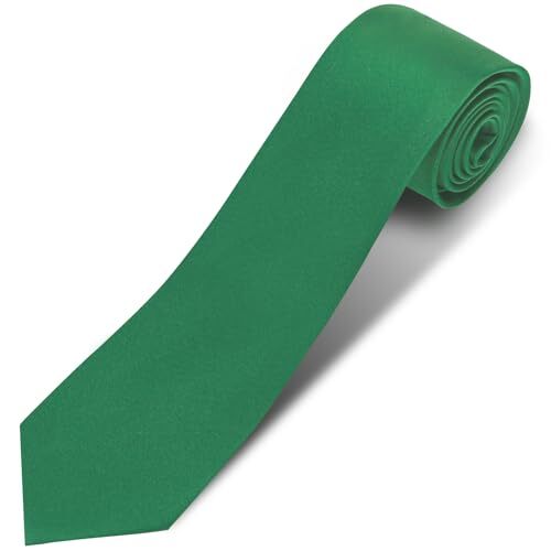 Men's Ties Solid Pure Color 3.15" (8CM) Necktie Plain Formal Emerald Green | eBay