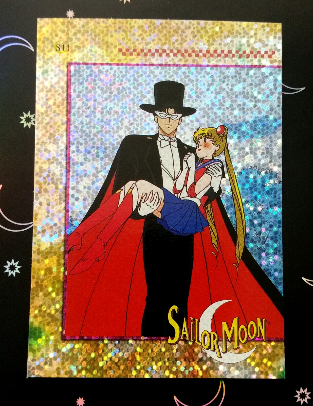 Sailor Moon 1 pc Prizm Sticker from Smoke Free ( #4px1 ) Mint Condition ...