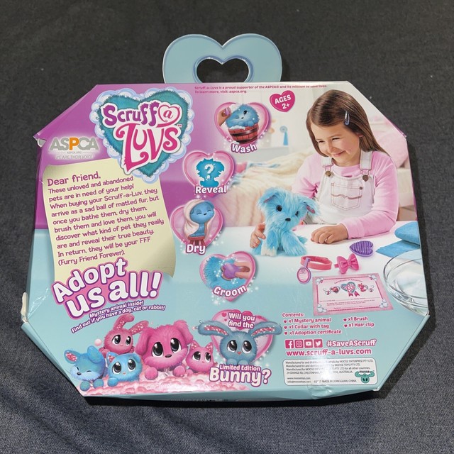 Scruff-a-luvs Blue Puppy Kitten or Bunny Little Live Pets 2018 Toy for ...