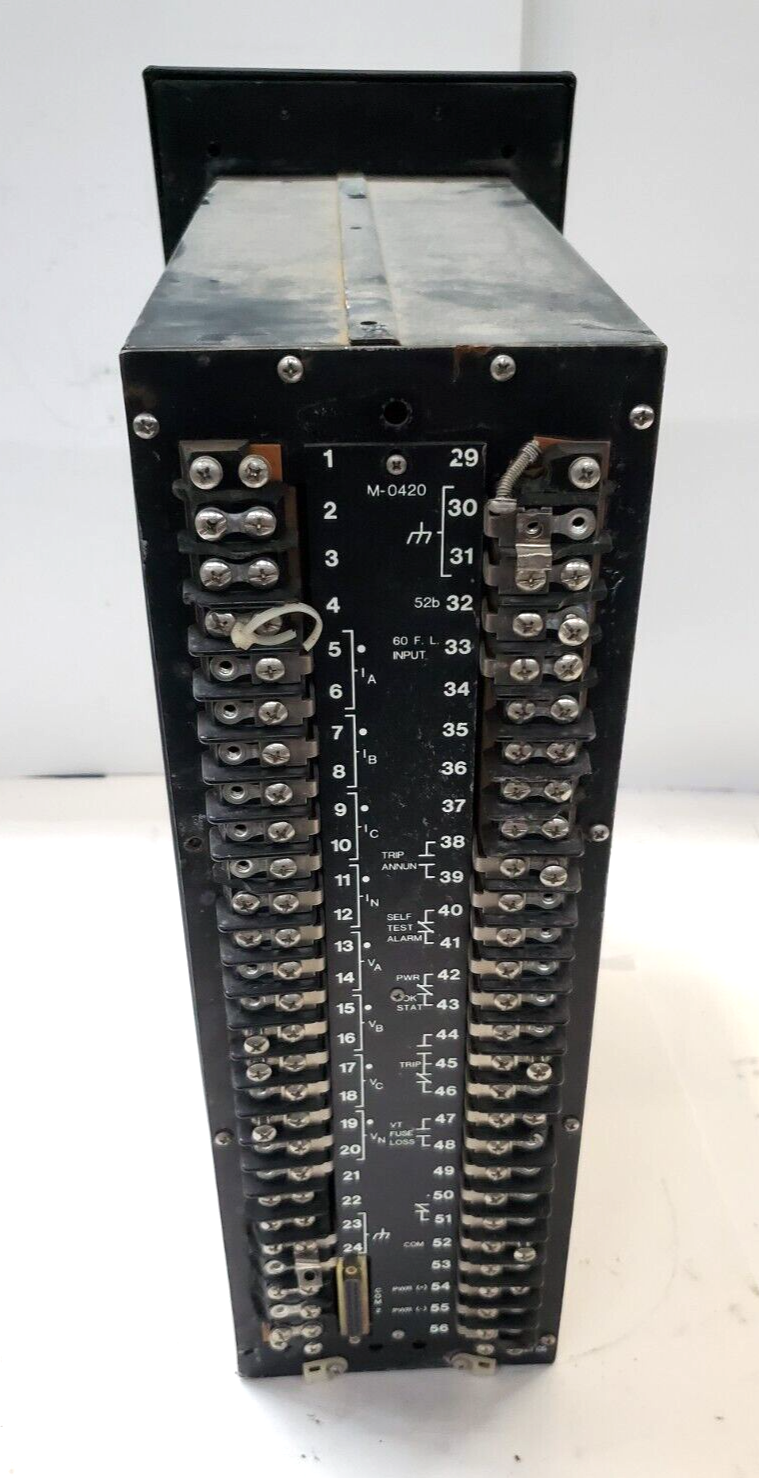 BECKWITH ELECTRIC MULTIFUNCTION RELAY PROTECTION MODULE PRIDE M-0420 ...