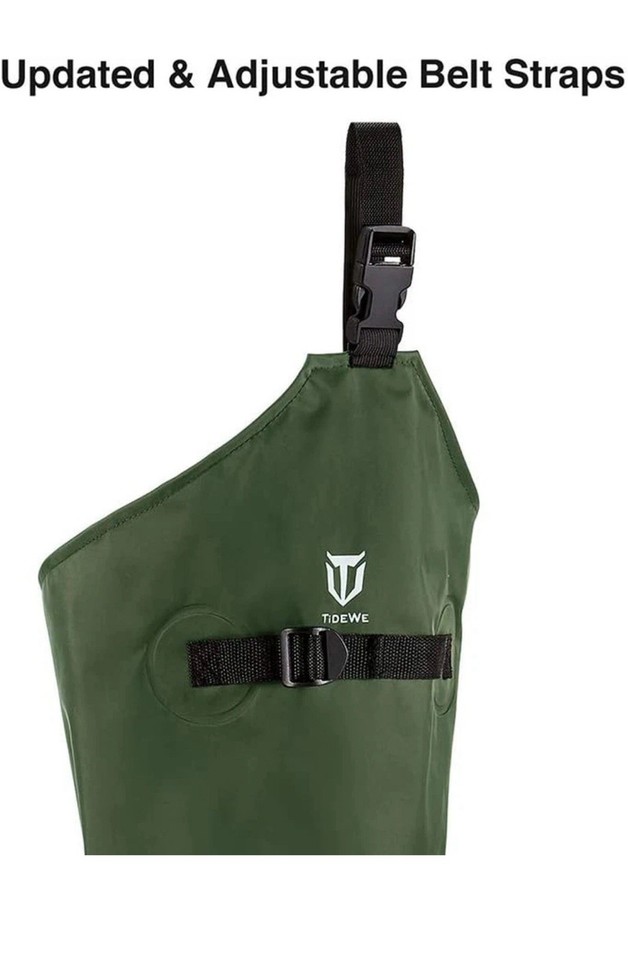 TIDEWE Hip Wader, Lightweight Hip Boot, 2-Ply PVC/Nylon Fishing Hip ...