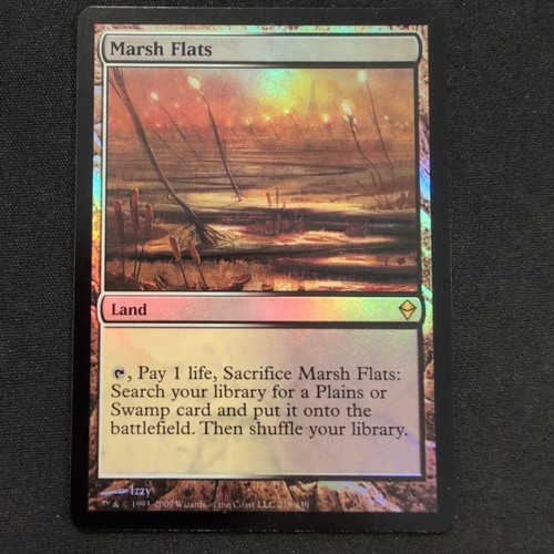 Mtg Marsh Flats Zen Foil English Version | eBay