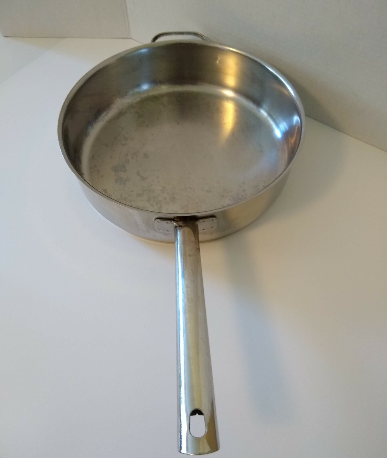 Leyse Commercial 11” Skillet Pan 18/10 Stainless Steel Innova Cookware ...