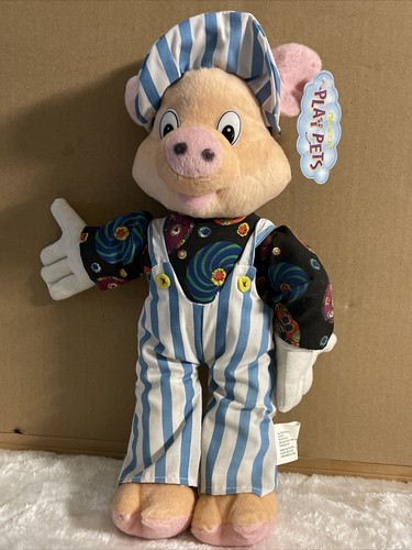 Kellytoy Play Pets Kuddle Me Toys 16" Plush Pig ~ TS | eBay