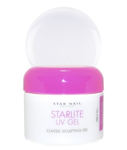 Star Nail Starlite Sculpting Builder UV Gel Thick Clear 1 oz (28 g) | eBay