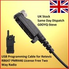 USB Programming Cable for Retevis RB647 PMR446 License Free Two Way ...