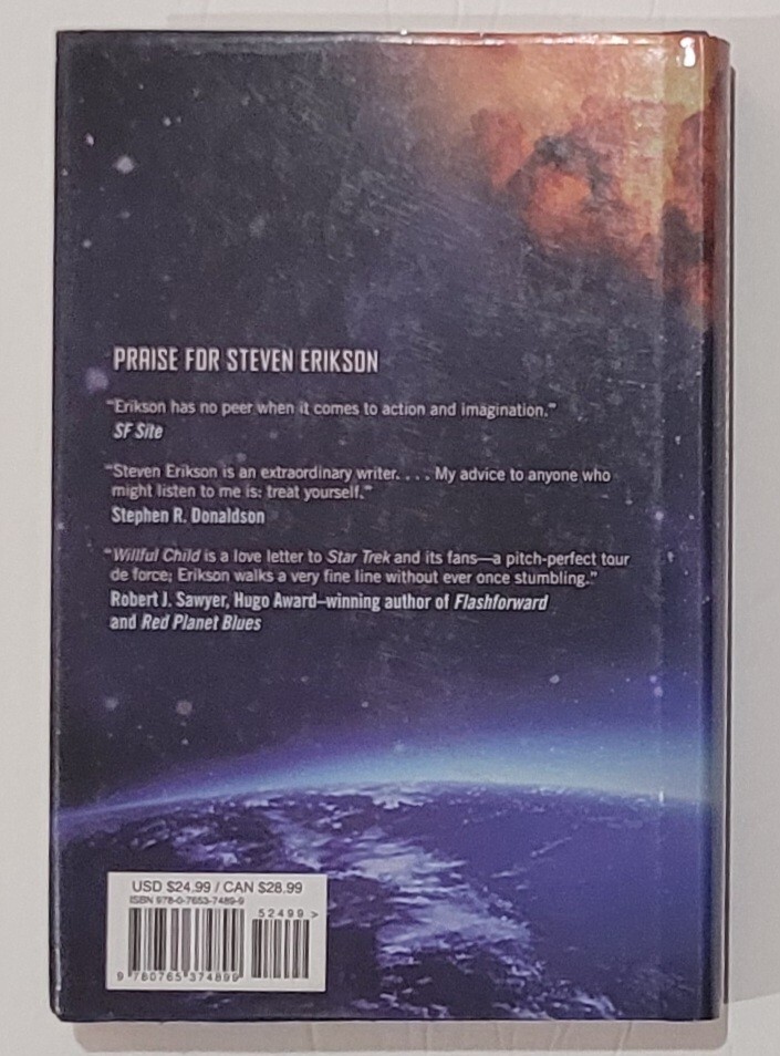 Willful Child by Steven Erikson (2014, Hardcover) New. 9780765374899| eBay