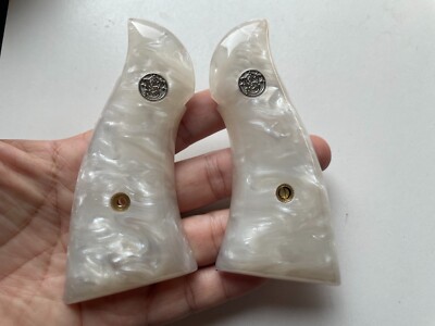 New Classic Panel Grip for S&W K/L Frame Square Butt, White little ...