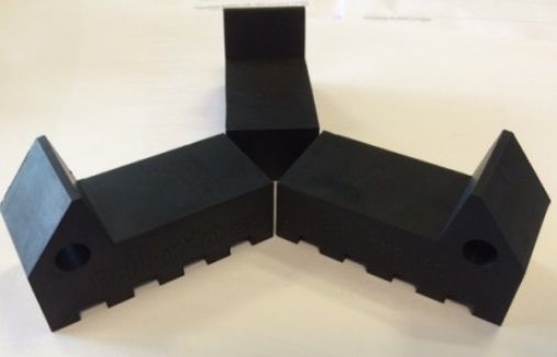 RubberXpress Black Rubber Feet for Flower Pots - 12 Pack for sale ...