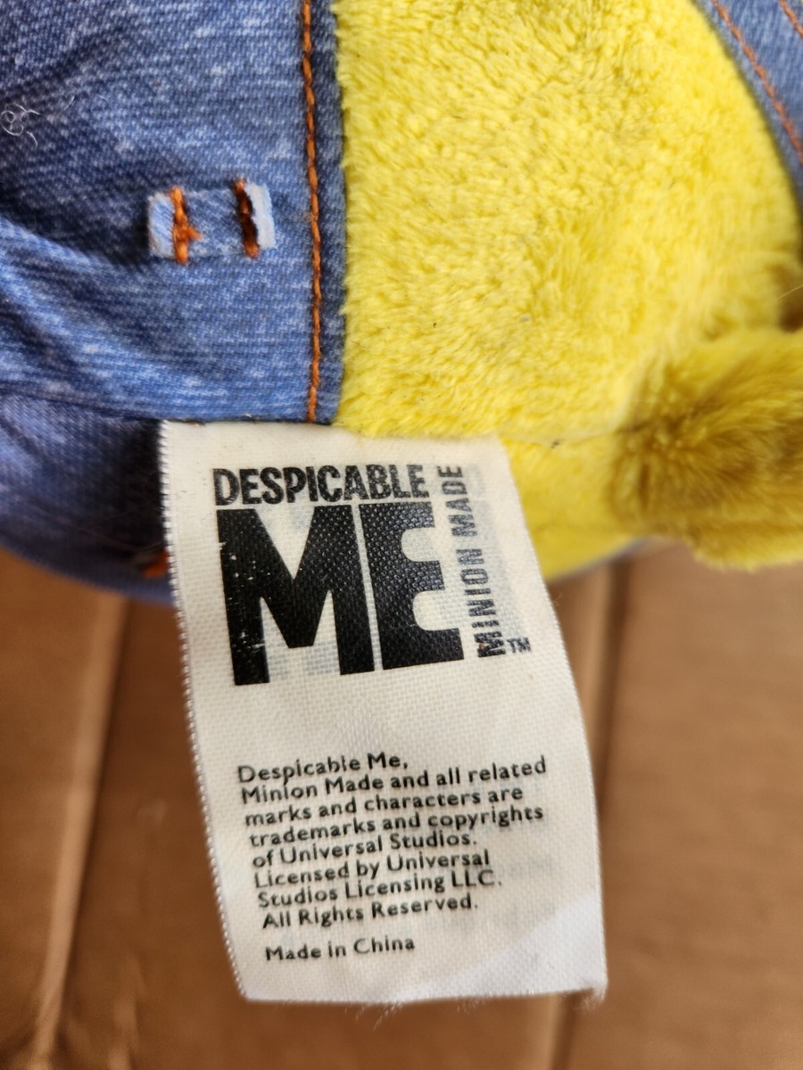 Despicable Me 2 Talking Plush Fireman Minion Toy Despicable Me Bee Do